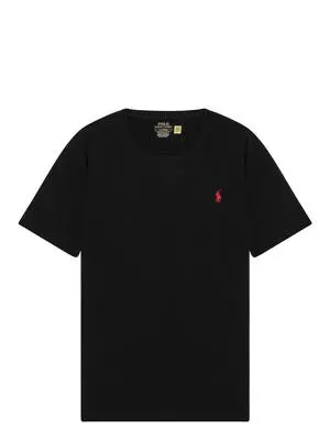 Polo Ralph Lauren T Shirt In Cotton Custom Slim Fit - Black