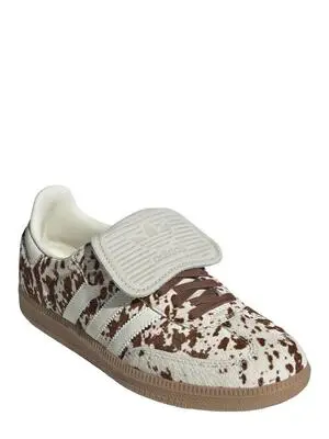 Adidas Originals By Alexander Wang Samba Lt Cowhide Pony Hair Sneakers - White