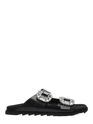 ROGER VIVIER Slidy Viv' Mules - Black