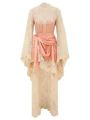 Zimmermann Silk Long Dress - Pink