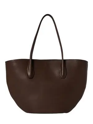 THE ROW Alger Leather Tote - Brown