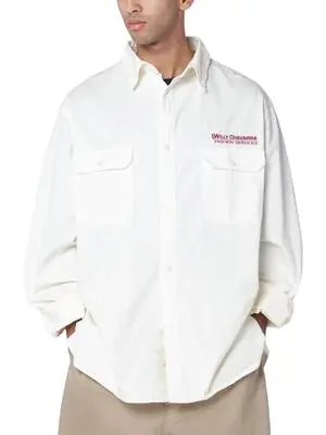 WILLY CHAVARRIA Corcoran Cotton Shirt - White
