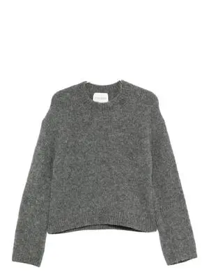 Closed Wool Crewneck Jumper - Grey