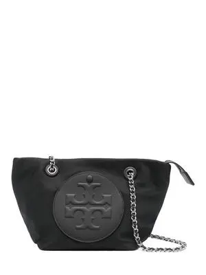 Tory Burch Ella Chain Nylon Tote Bag - Black