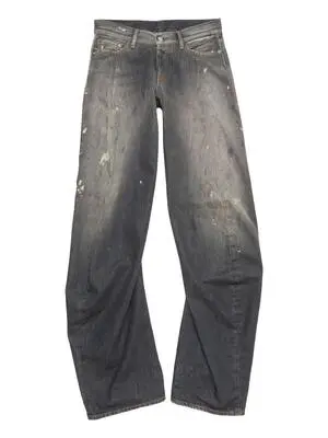 Acne Studios Wide-leg Denim Jeans - Black