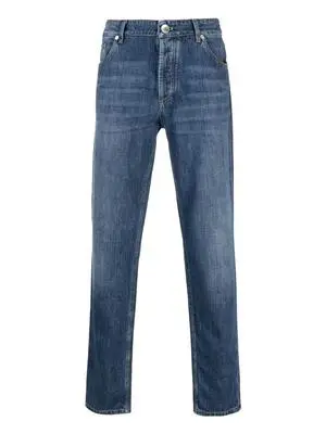 Brunello Cucinelli Cotton Denim Jeans - Blue