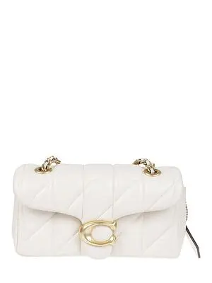 COACH® Tabby 20 Leather Crossbody Bag - White