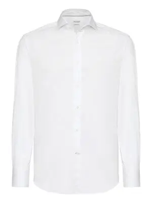 Brunello Cucinelli Cotton Shirt - White