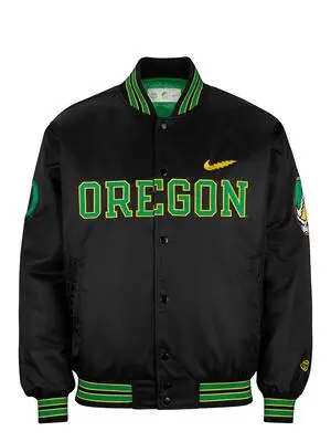 Nike X Class Trip X Grateful Dead X Oregon Grateful Ducks Bomber - Black