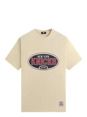 Kith For The New York Knicks Vintage Jones Tee - Cream