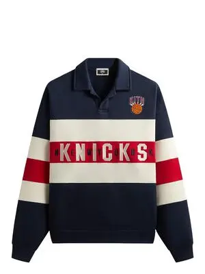 Kith For The New York Knicks Classic Nelson Rugby - Black