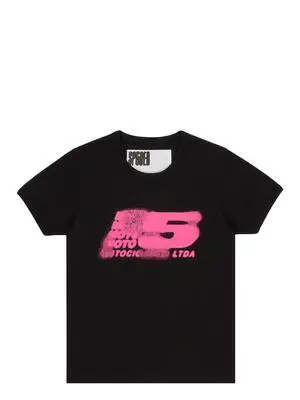 SP5DER Sp5der Moto 5 Baby Tee Black