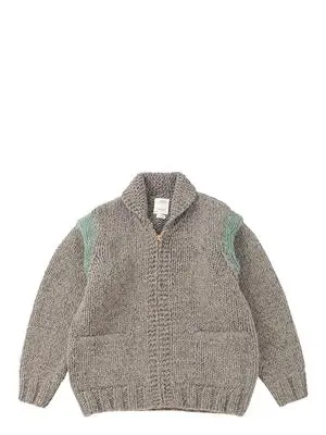 Visvim Hand Knit Cowichan Sweater - Brown
