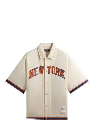 Kith For The New York Knicks Patrick Ewing Woodpoint Shirt - Cream