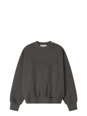 Fear Of God Embossed Classic Crewneck Sweatshirt - Grey