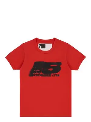 SP5DER Moto 5 Baby Tee - Red