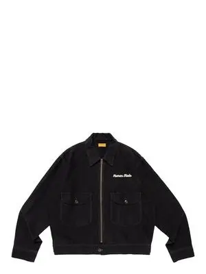 HUMAN MADE Zip Up Work Jacket - Black
