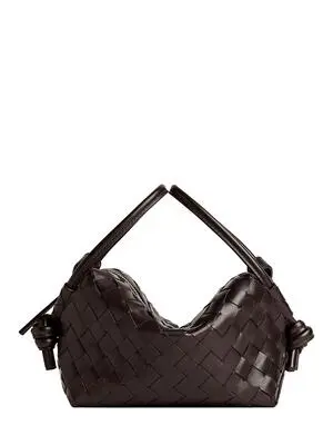 BOTTEGA  VENETA Loop Top Handle Cross-body Bag - Fondant