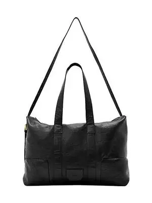 ALLSAINTS Ares Leather Holdall Bag - Black