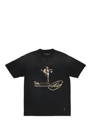 TRAVIS SCOTT Cactus Jack X Fragment X Takashi Murakami Tokyo Jack Tee Shirt - Black