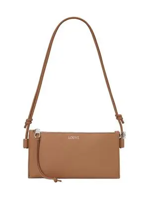 Loewe Joya Pouch In Nappa Leather - Mocha