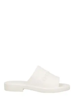 FERRAGAMO Rubber Sandals - White