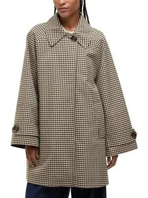 Barbour Kennedy Houndstooth Jacket - Sage Houndstooth/mist