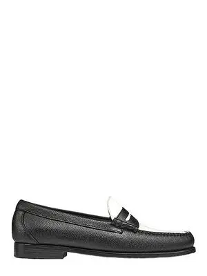 G.H.BASS X Reigning Champ Larson Weejuns Loafer - Black & White
