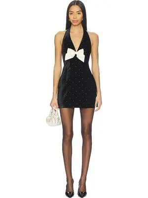LoveShackFancy Kathy Dress - Black