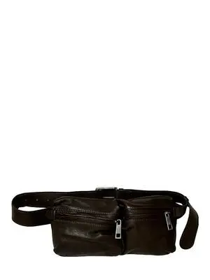 FREE PEOPLE Pinto Pocket Leather Belt