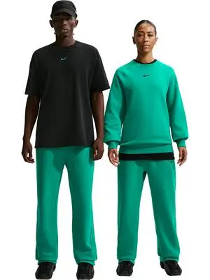 Nike Nocta Nocta Fleece Cs Open-hem Sweatpants - Green