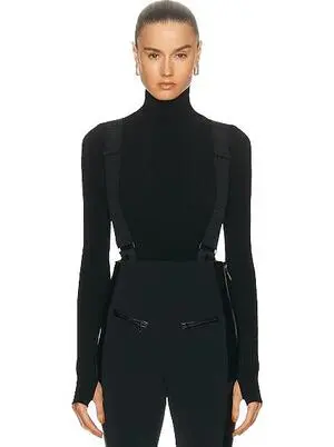 Perfect Moment Seamless Bodysuit - Black