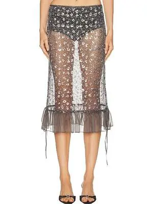 SIEDRES Rosalie Skirt - Grey