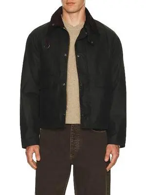 Barbour Spey Wax Jacket - Sage