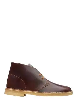 Clarks Desert Leather Boots - Brown