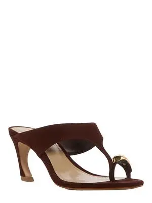 Schutz Maisie Sandals - Chestnut Brown