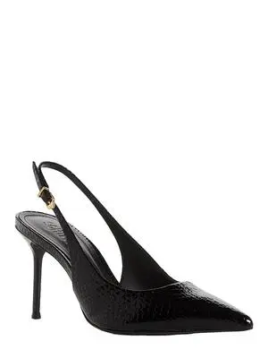 Schutz Paola Pointed Slingback Pumps - Black