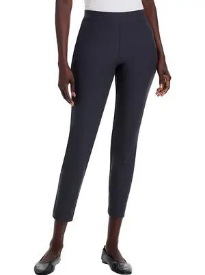 Eileen Fisher Slim Ankle-length Trousers - Graphite