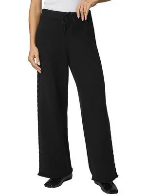 Splendid Jet Set Sweater Pants - Black