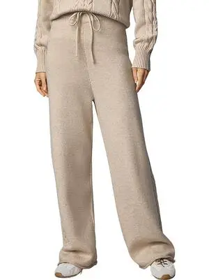 Splendid Jet Set Sweater Pants - Cappucino