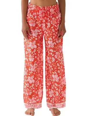 Kate Spade New York Wide-leg Cover-up Pants - Goji Berry