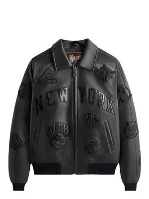 Kith X Avirex X New York Knicks Madison Square Garden Icon Jacket - Black