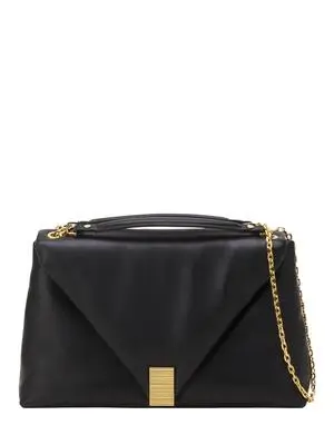 LANVIN Concerto Arpège Soft Leather Bag - Black