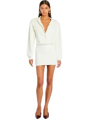 SEROYA Rosemary Mini Dress - Eggshell