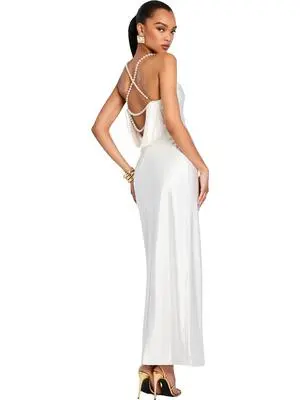 Retrofete Electra Maxi Dress - White