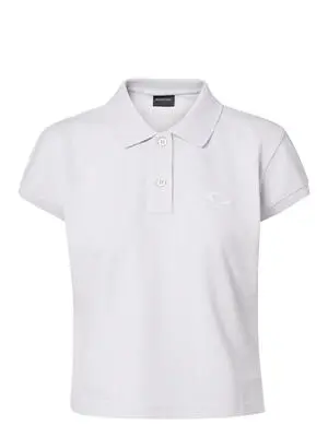 Balenciaga Cotton Piqué Polo Shirt - White