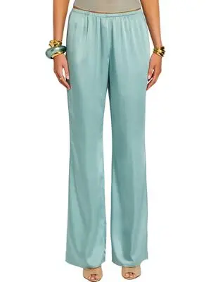 SEROYA Viva Satin Pant - Frosted Sea