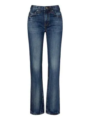 Khaite Farley High-rise Straight Jeans - Blue