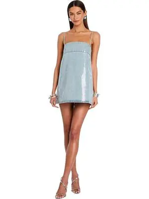 RETROFETE Nadiya Denim Mini Dress