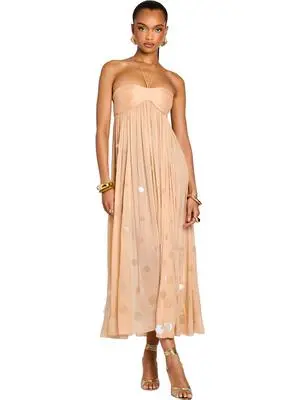 Retrofete Yanis Dress - Honey Beige